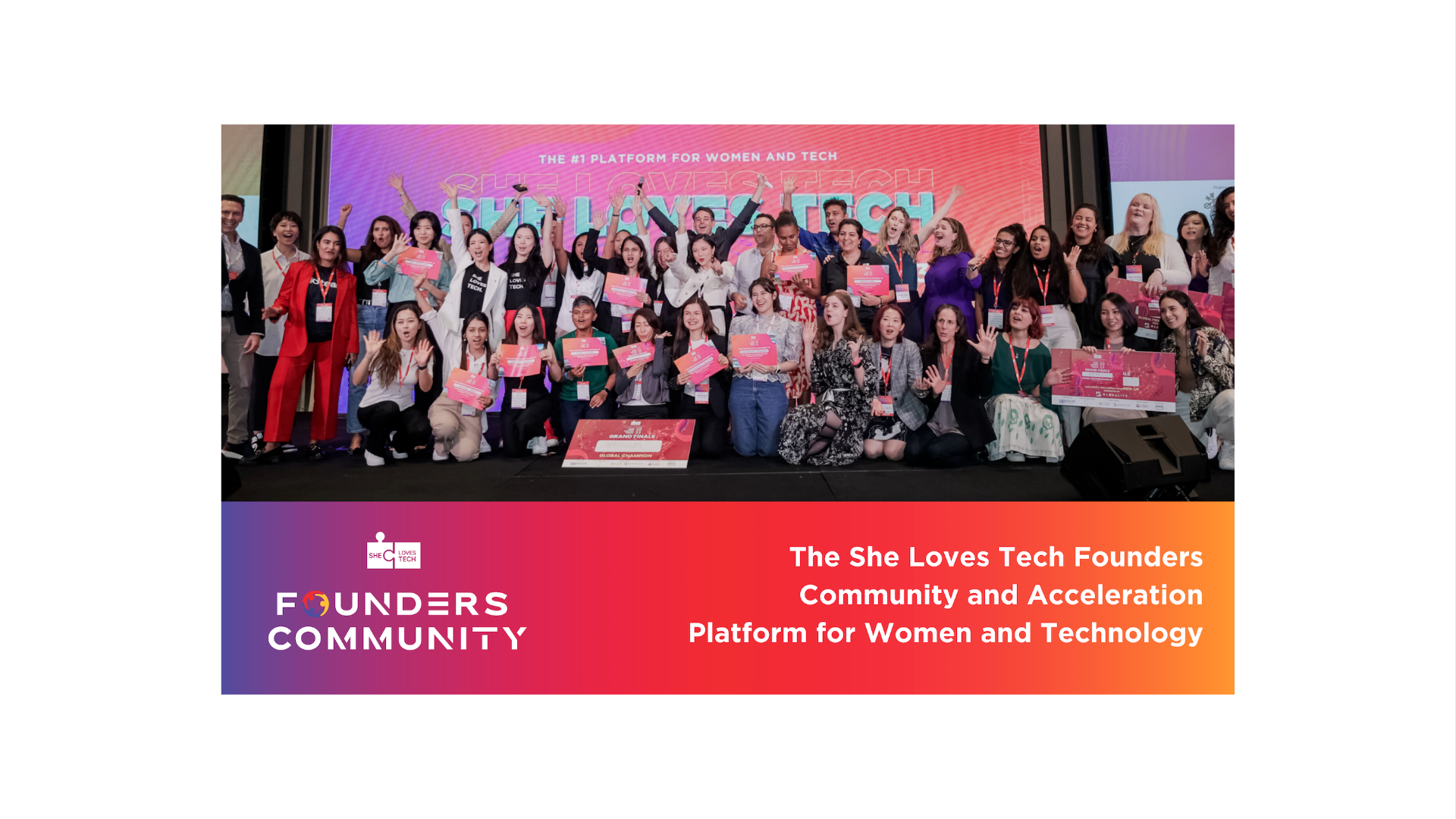 She Loves Tech — She Loves Tech - World's Largest Accelerator Platform for Women and Technology